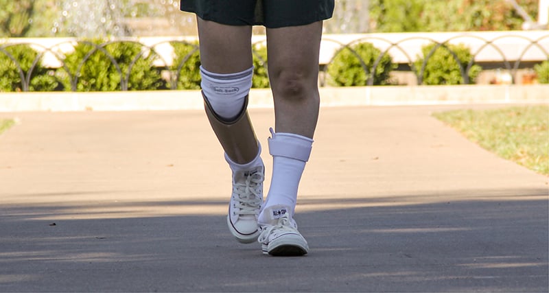 Knit-Rite’s Seamless AFO Socks Provide Comfort for Children and Adults