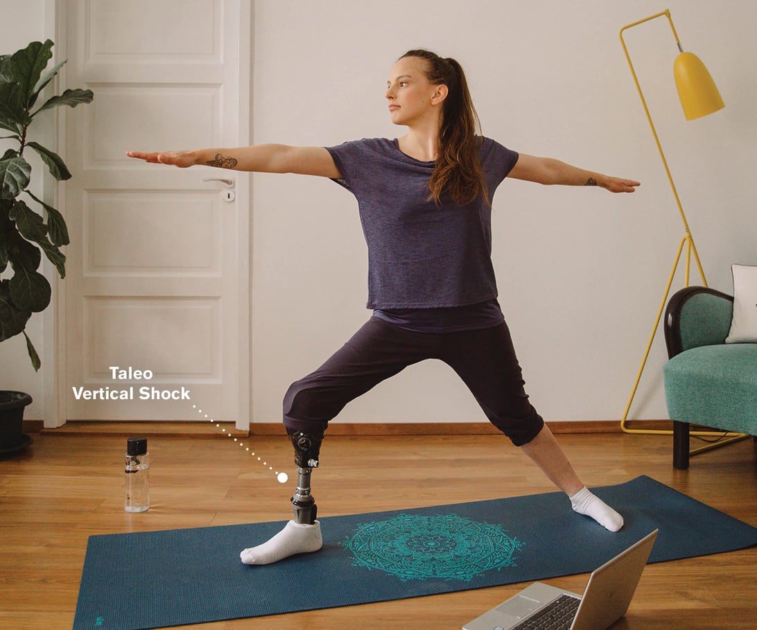 Ottobock Vertical Shock Feet: More than a foot, a foundation.