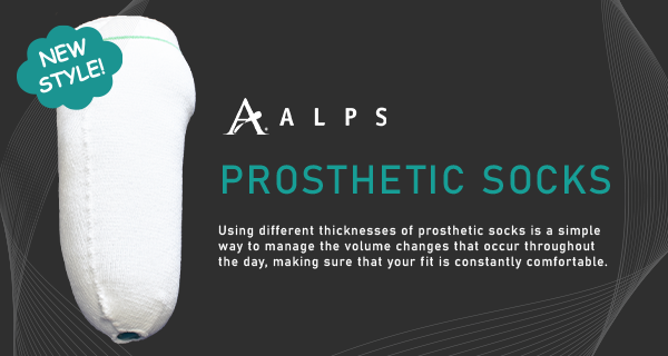 Manage Residual Limb Volume Changes Using ALPS Prosthetic Socks