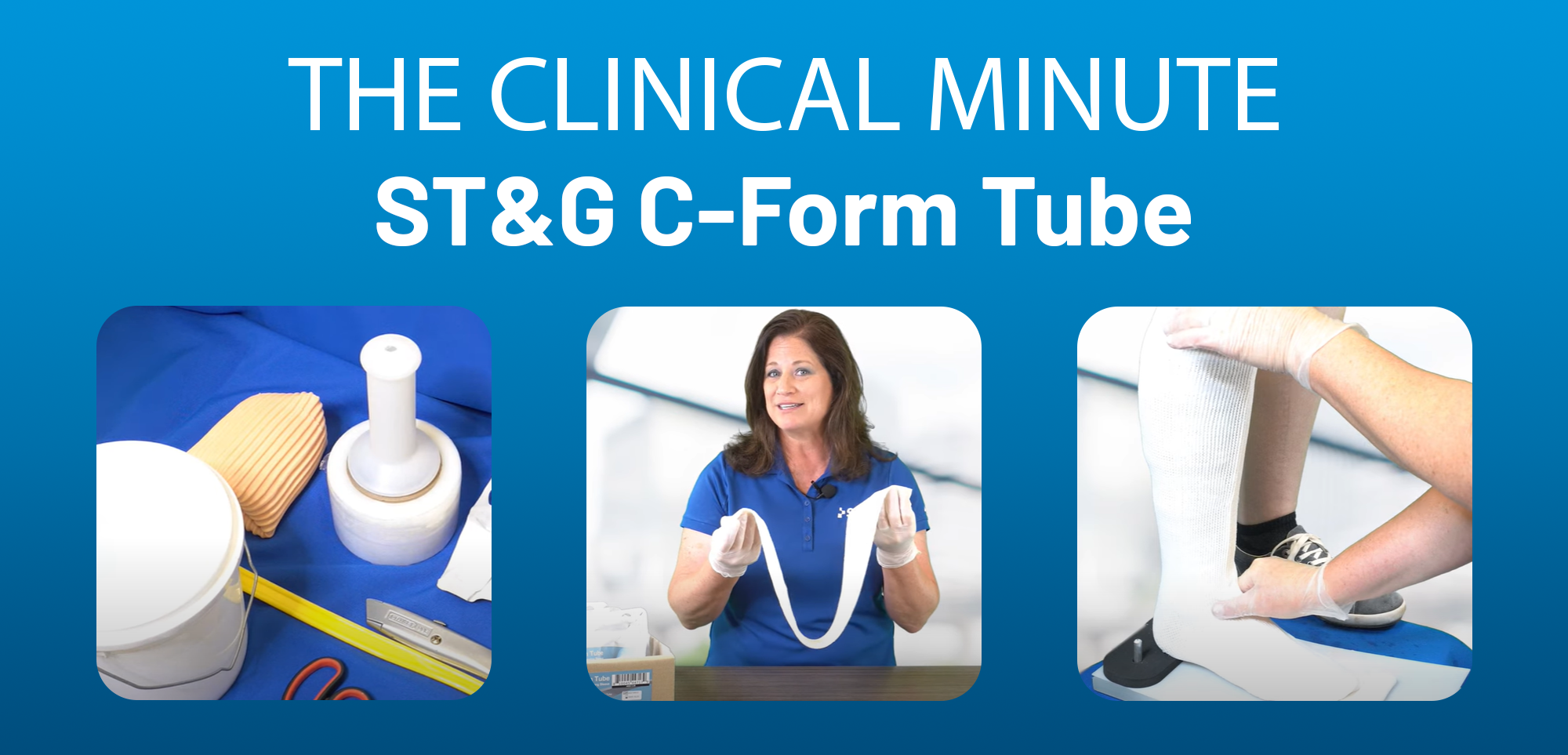 The Clinical Minute: ST&G C-Form Tube Synthetic Scanning Sleeve